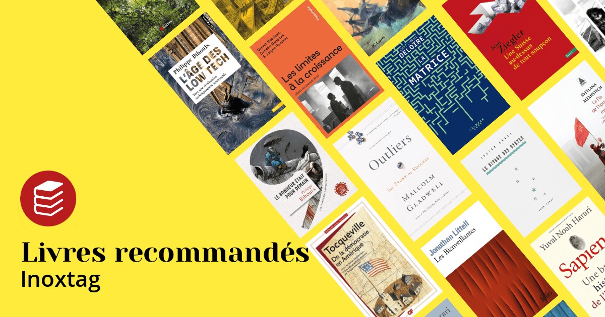 Les livres recommandés par Inoxtag